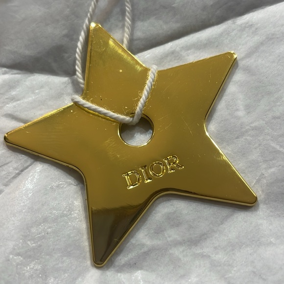 Dior | Jewelry | Authentic Gold Star With Letters Dior Etching Stamp Is ...